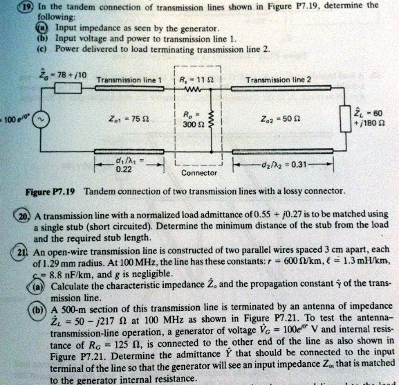 only do the circle ones please 9in the tandem connection of ...