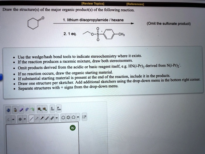 SOLVED: Draw the structure(s) of the major organic product(s) of the following reaction: Lithium ...