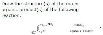 SOLVED: Draw the structure(s) of the major organic product(s) of the ...