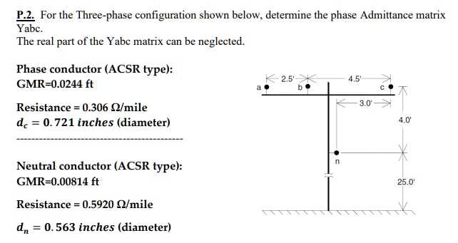 SOLVED: For the Three-phase configuration shown below, determine the ...