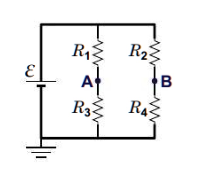 SOLVED: In series and in parallel. In the circuit shown in the diagram ...