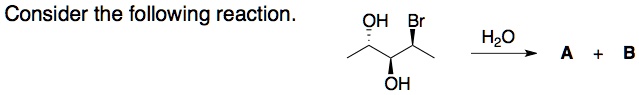'Consider the following reaction. Show the bond line structures of ...