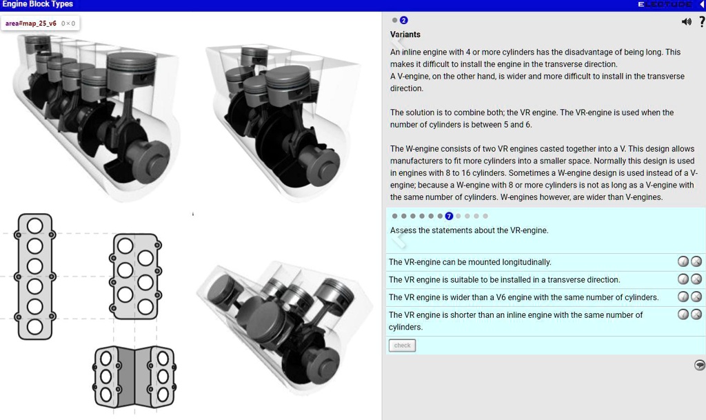 true or false for the 4 questions engine block types rcafmad 25v6 00 ...