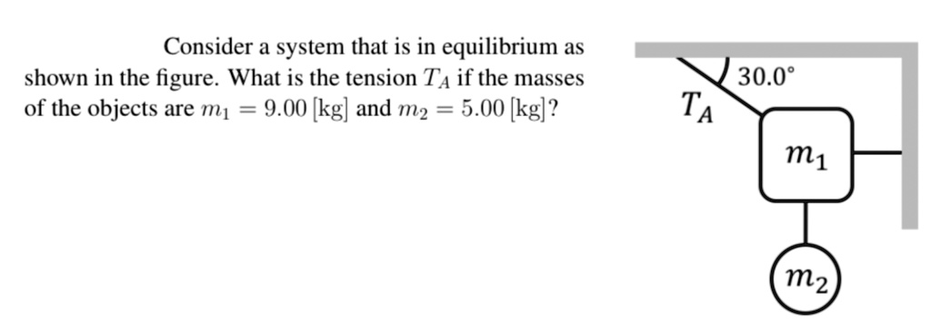 consider a system that is in equilibrium as shown in the figure what is ...