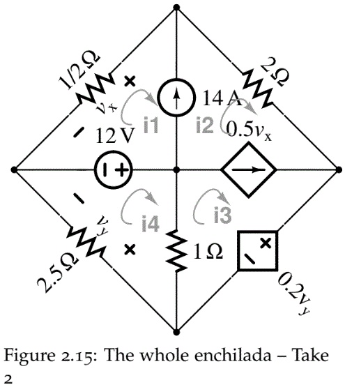 Solved Problem 2 15 Solve For The Currents Voltages And Powers For