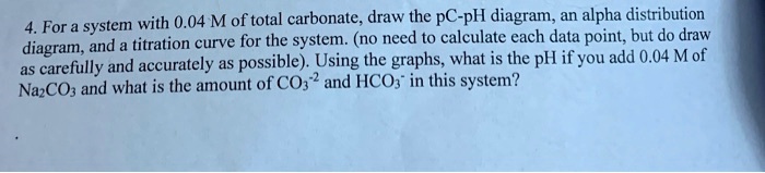 with 004 m of total carbonate draw the pc ph diagram an alpha ...