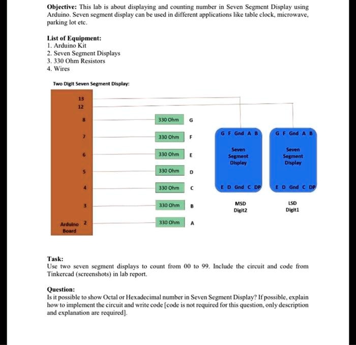 SOLVED: Can you do this in Tinkercad, please, and explain how you did it? Objective: This lab is ...