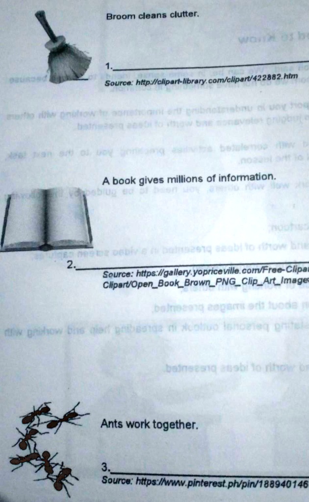 task 2 buddle of joy write your thoughts about the illustrations with its statements below and ...