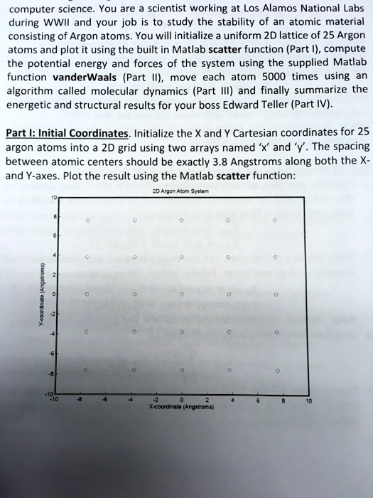 computer science. You are a scientist working at Los Alamos National Labs during WWII and your ...