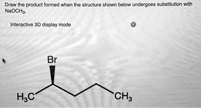 draw the product formed when the structure shown below undergoes ...