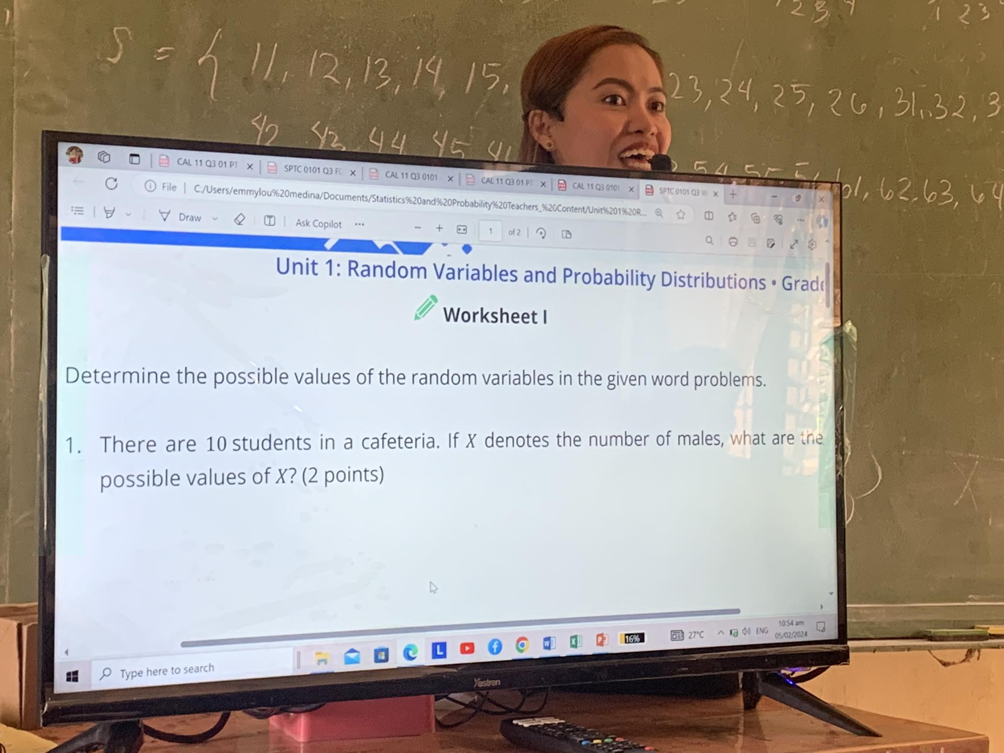 Unit 1: Random Variables and Probability Distributions · Grad ...