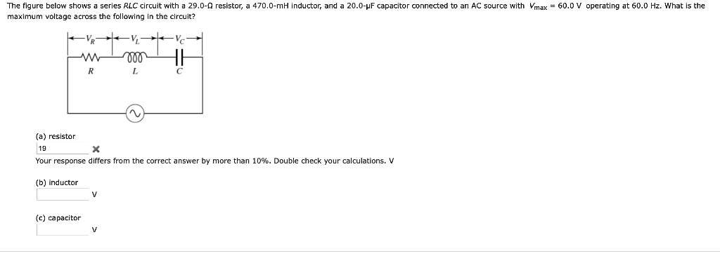 SOLVED: The figure below shows a series RLC circuit with a 29.0-ohm ...