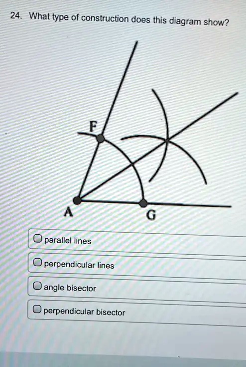 24. What type of construction does this diagram show? parallel lines ...