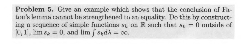 SOLVED: Problem 5. Give an example which shows that the conclusion of ...