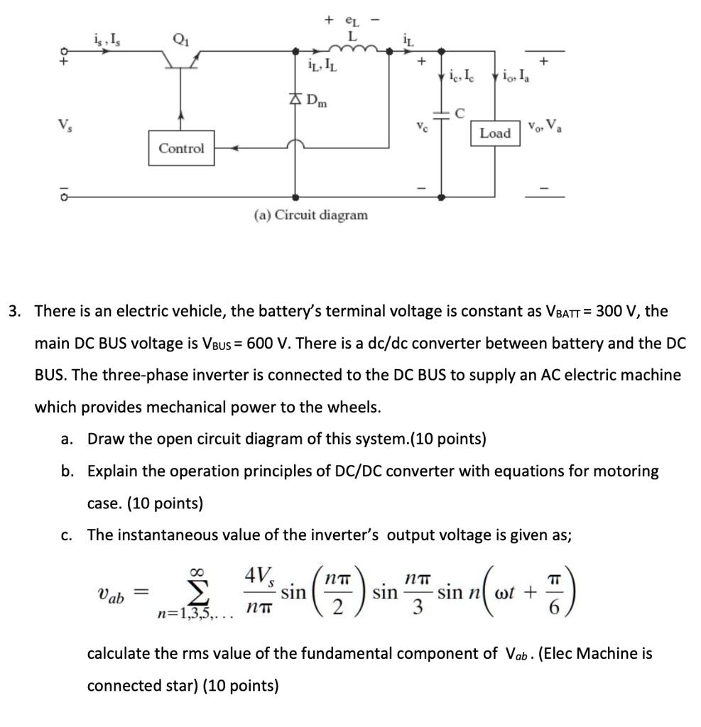 is, Is Q1 +eL L iL iL, IL + +ics Icios Ia Dm C V Control Vc Vo, Va Load ...