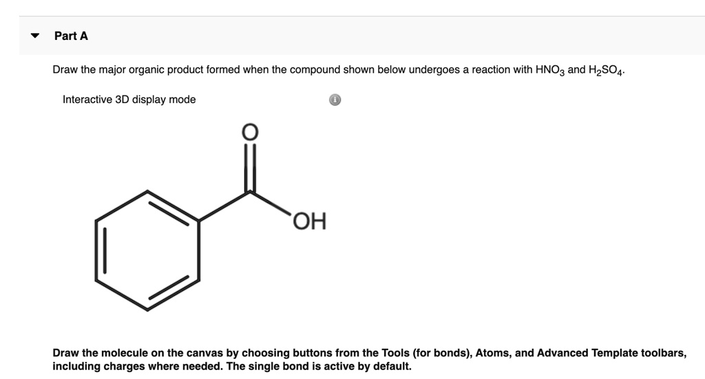 SOLVED: Draw the major organic product formed when the compound shown ...