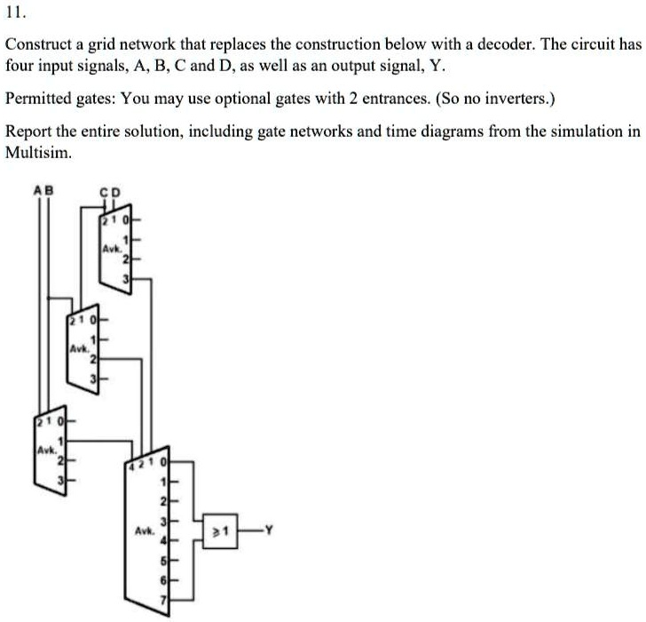 11. Construct a grid network that replaces the construction below with ...