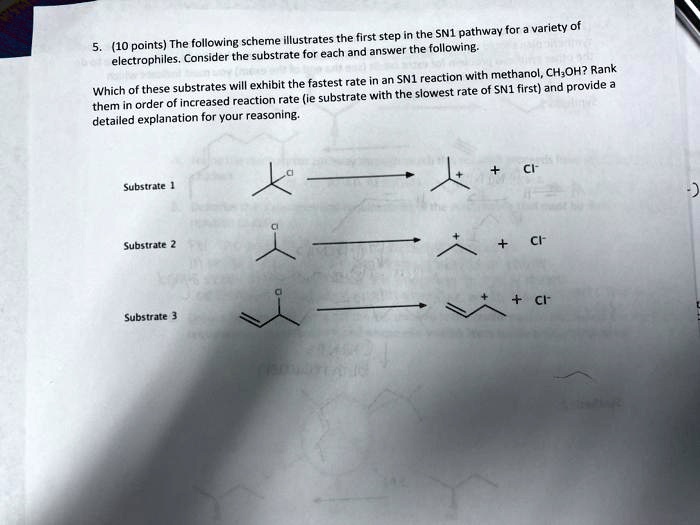 SOLVED:the SNI pathway for variety of points) The following scheme ...