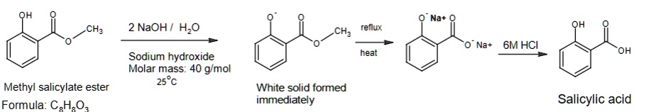 na chz 2 naoh hzo ch reiux na 6m hci sodium hydroxide molar mass 40 ...