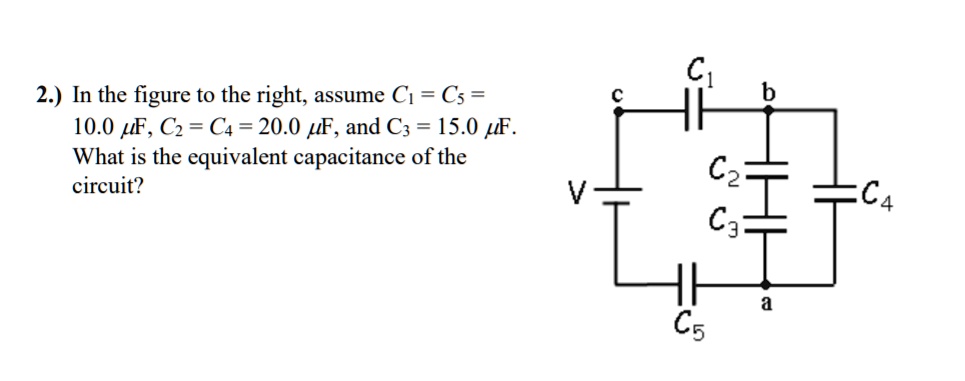 2 in the figure to the right assume c1 cs 100 pf cz c4 200 uf and cz ...