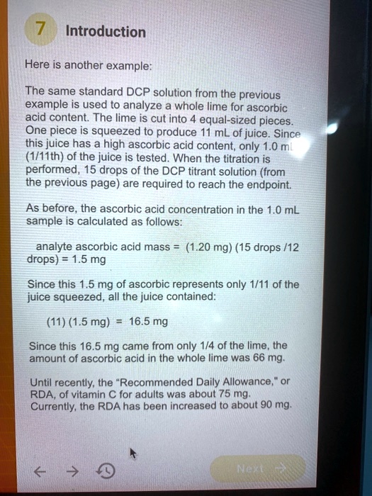 SOLVED: Introduction Here is another example: The same standard DCP ...