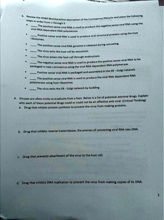 [GET ANSWER] b. Review the HHMI Biointeractive description of the ...