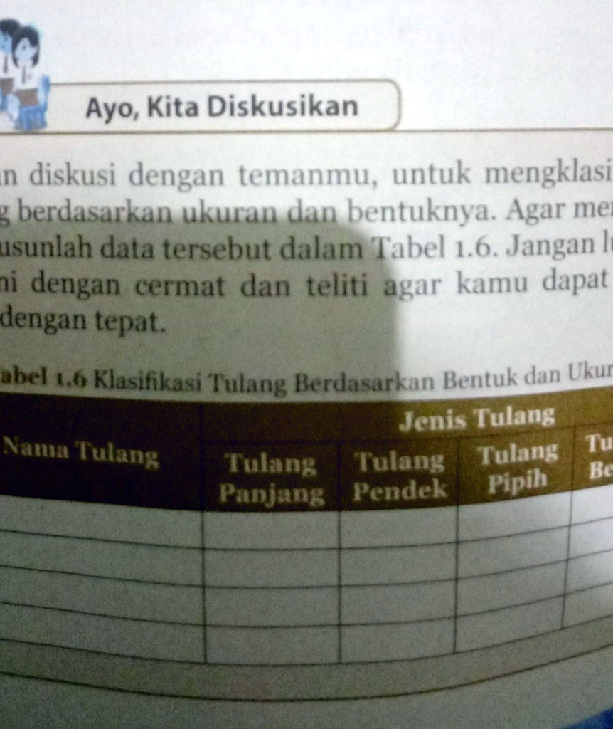 SOLVED: cara ngerjain tabel ini gimana ada yang tau…… Ayo; Kita ... SOLVED: cara ngerjain tabel ini gimana ada yang tau…… Ayo; Kita ...