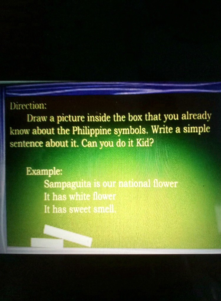 mag bigay ng halimbawa ng national symbol tulad ng sampaguita ditection ...
