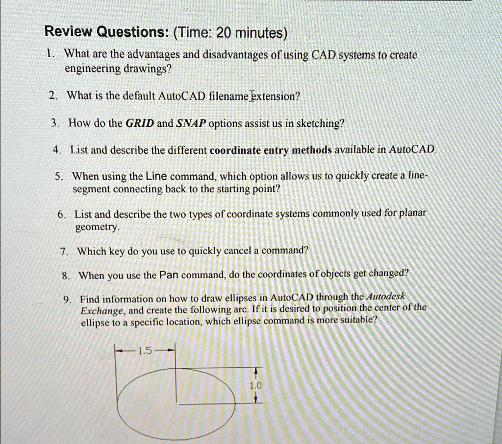 SOLVED: Review Questions: (Time: 20 minutes) 1. What are the advantages ...