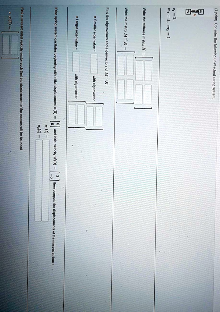 SOLVED: I. Single system oscillation Rule 5 beginning 1. Larger Smaller ...