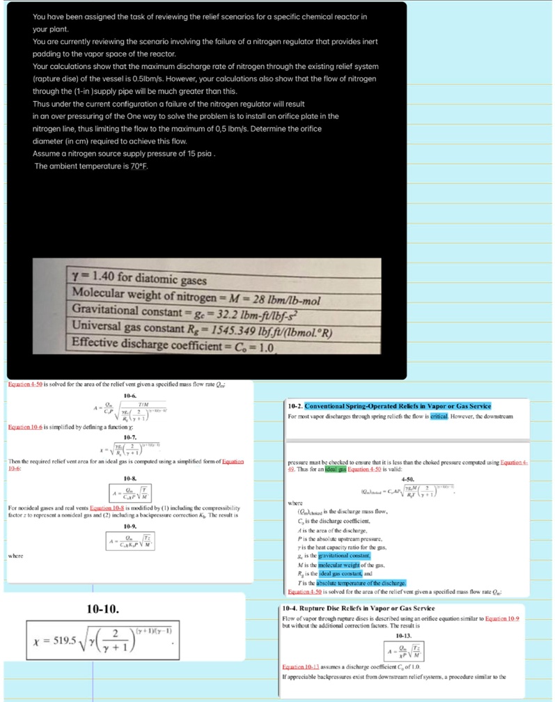 SOLVED: You have been assigned the task of reviewing the relief ...