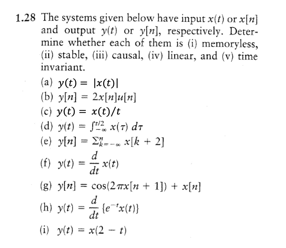 SOLVED: Text: Please do part (a), (c), (d), (f), (i) ONLY. Also, determine whether or not each ...