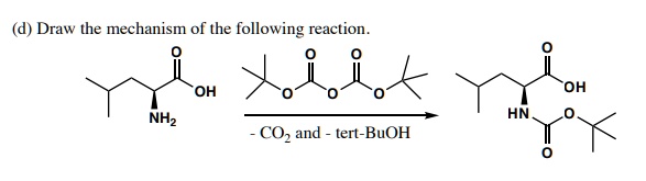 SOLVED: Draw the mechanism of the following reaction: OH NH2 HN CO2 and ...