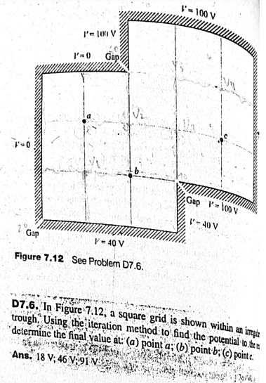 SOLVED: the figure below shows a square grid with an irregular ...