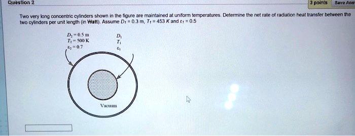 qusstion2 3poinz two very long concentric cylinders shown in the figure ...
