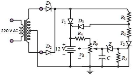 SOLVED: For what purpose the power electronics circuit given in the ...