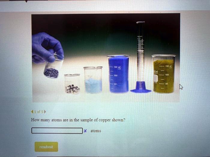 4a how many atoms are mnthe sample of copper shown swuqie 76478
