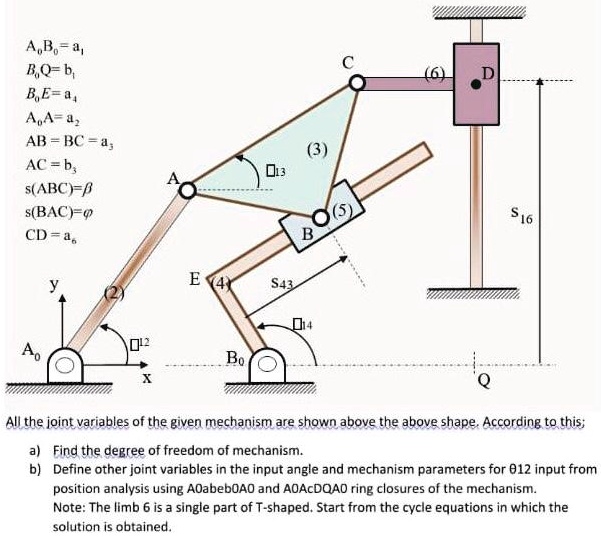 SOLVED: A, Bo - a BQ-b B, E=4, AuA=4 AB BC AC - b, S(ABC) - p S(BAC) Q ...