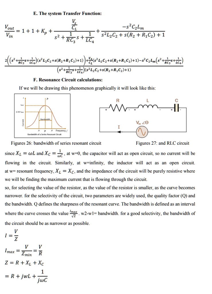 SOLVED: Please solve the circuit, find voltage and current equations ...