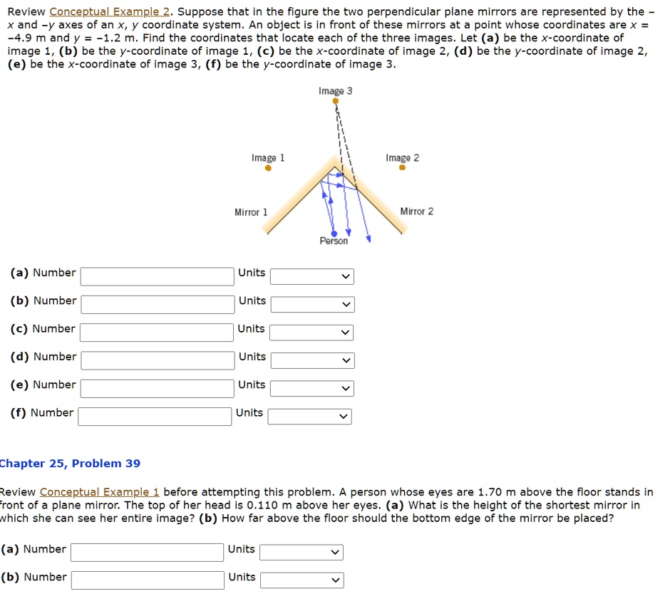 SOLVED: Review Conceptual Example 2 - Suppose that in the figure, the two perpendicular plane ...