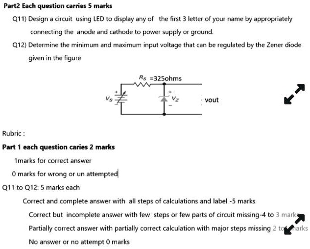 SOLVED: this subject about Electronic Part2 Each question carries 5 ... SOLVED: this subject about Electronic Part2 Each question carries 5 ...