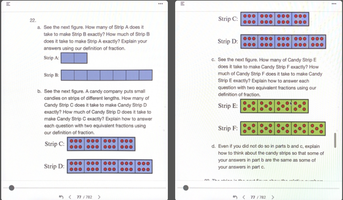SOLVED: 22. a. See the next figure. How many of Strip A does it Strip C ...