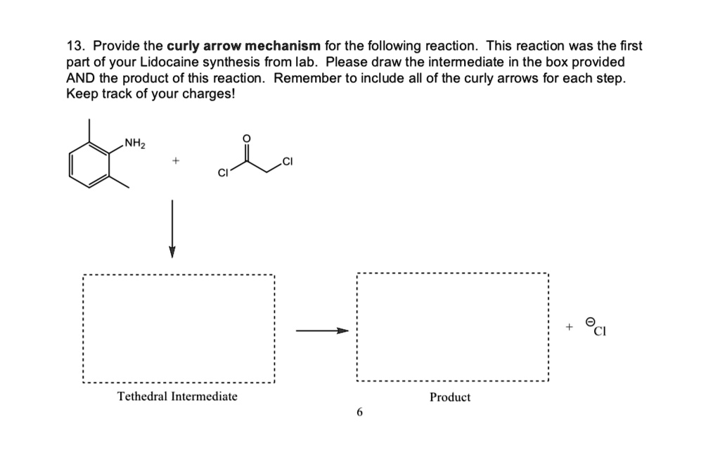 SOLVED: 13. Provide the curly arrow mechanism for the following reaction. This reaction was the ...