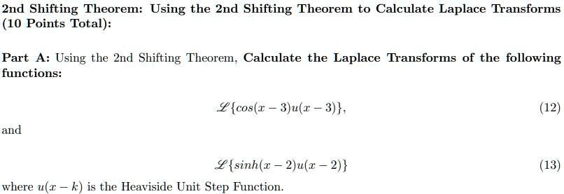 znd shifting theorem using the 2nd shifting theorem to calculate ...