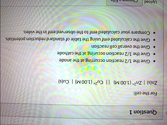 ci upload compare your calculated emf to the observed emf in the video ...