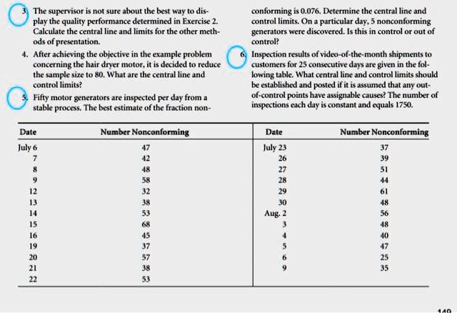 SOLVED: I need Q3, Q5, and Q6 only. The supervisor is not sure about the best way to display the ...
