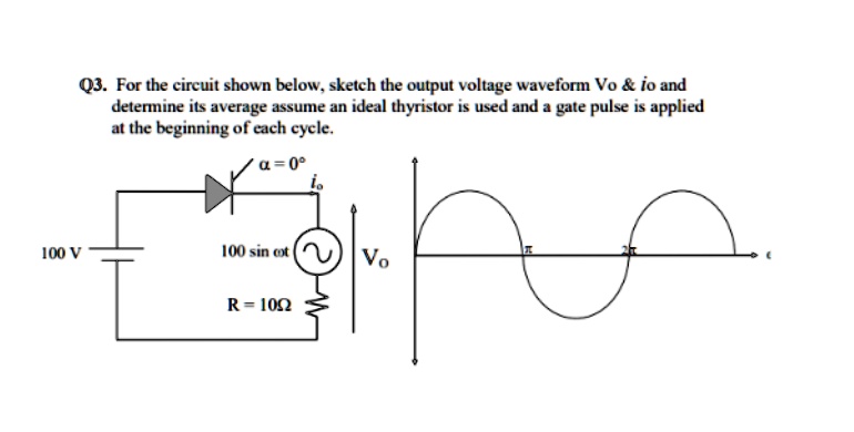 Solved Could You Please Solve It Using Matlab Simulink Q3 For The Circuit Shown Below Sketch 