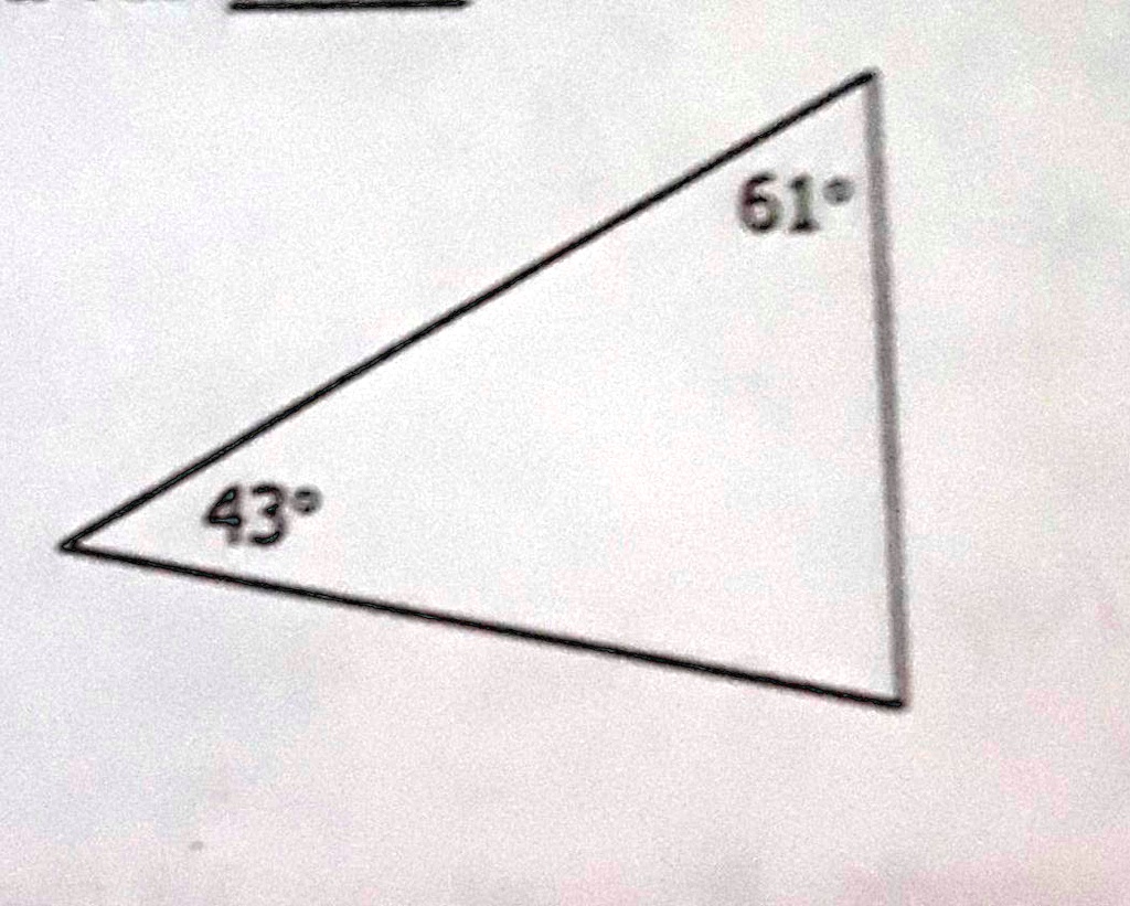 SOLVED: 'classify each triangle by its angles and its sides 648 438'