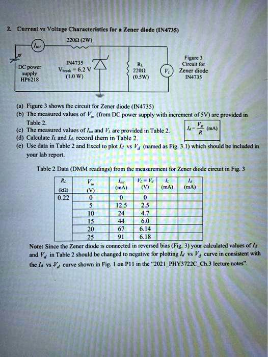 Please fill out Table 2 with full work. Thank you! 2. Current vs ...