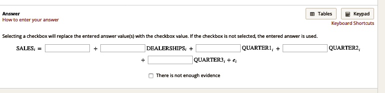 SOLVED: anster Howto entervour answ er Tables Kevpao Revboard Shortouts Selecting - checkbox ...